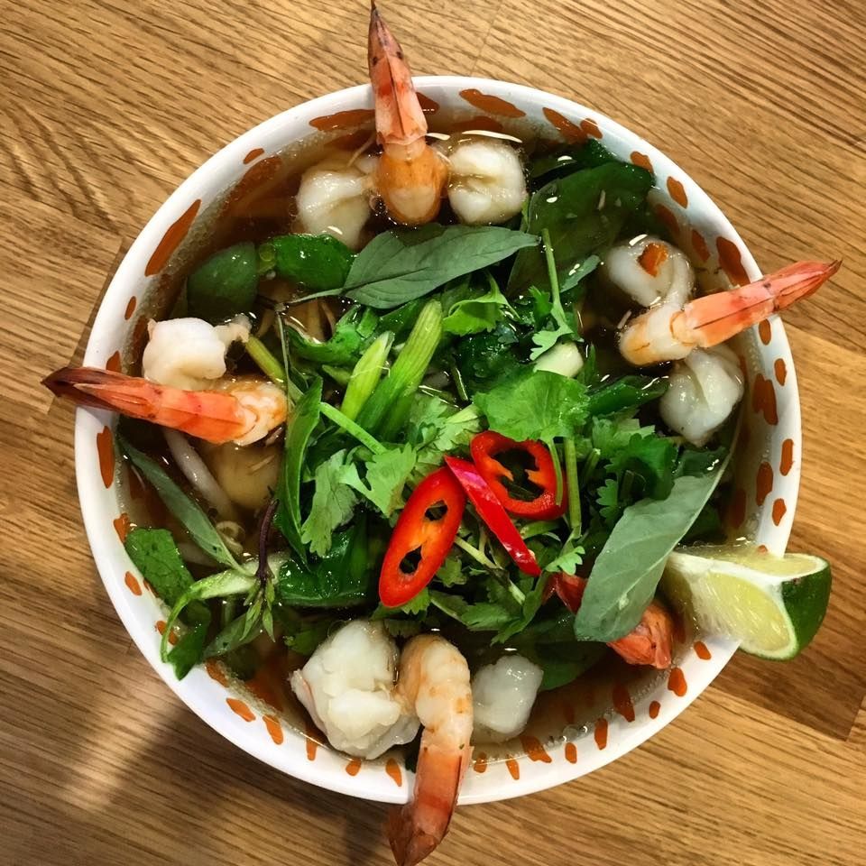 Shrimp Pho w lokalu Shrimp House – Pitu Pitu Wrocław
